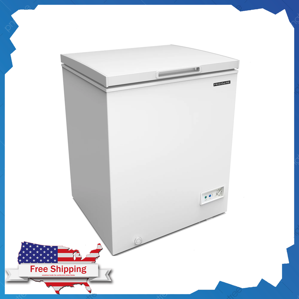 [US WAREHOUSE] Frigidaire EFRF5003 5.0 Cu ft Chest Freezer - White | eBay