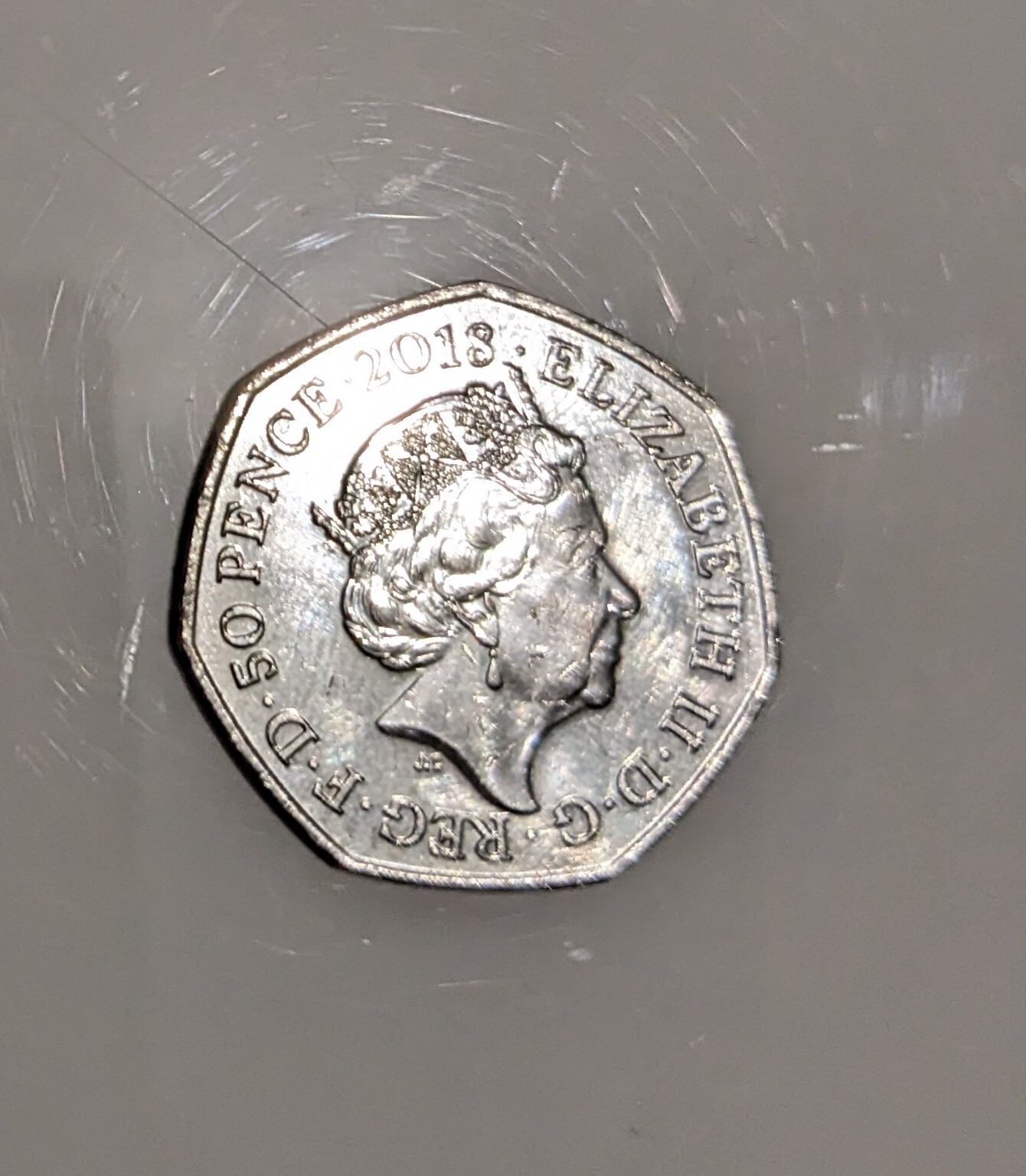 *Very Rare* British 50p coin, The Tailor of Gloucester™ 2018 UK 50p ...