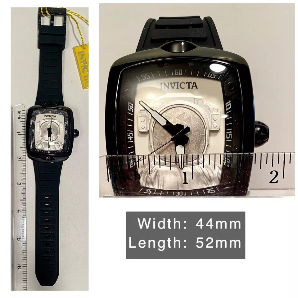 Invicta METEORITE Moon Explorer LE Luminous Dial 44mm Blk Auto Diablo ...