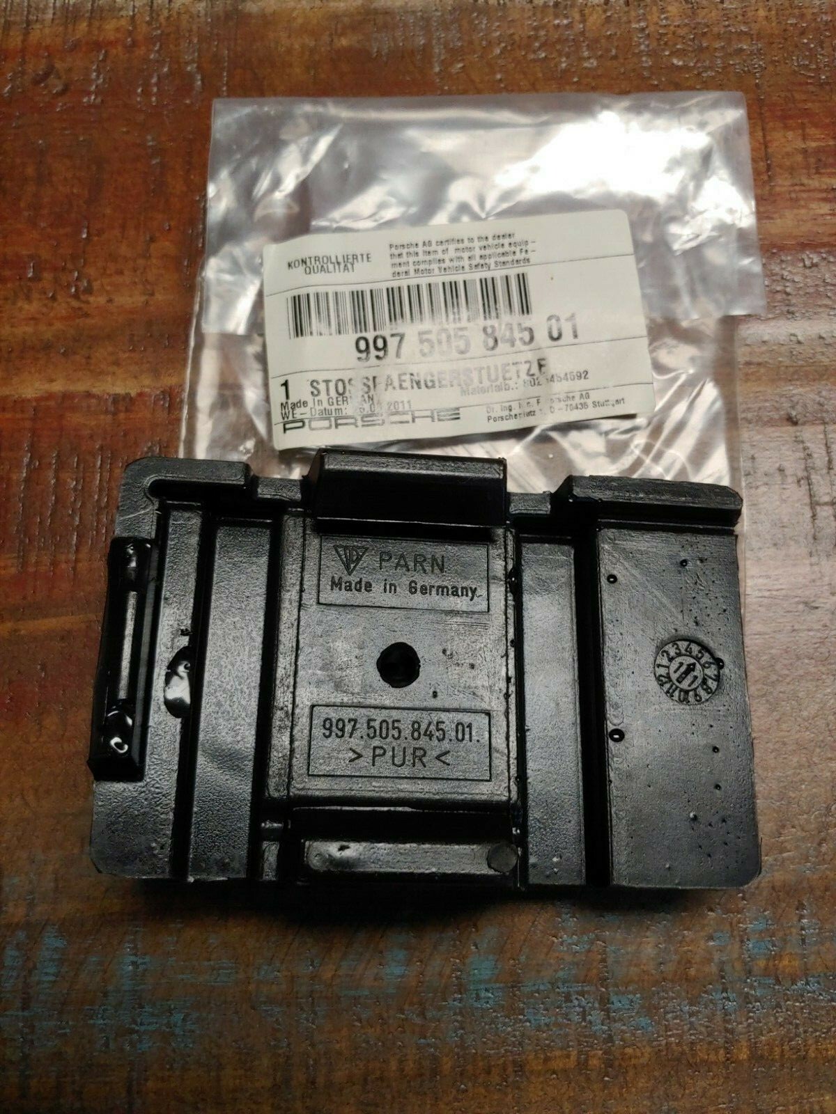 Porsche 997 Bumper Guards Rear PAIR L R 99750584501 99750584601 for ...