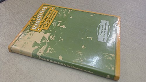 Old Rhondda in Photographs by Thomas, Gwyn 0900807083 FREE Shipping ...