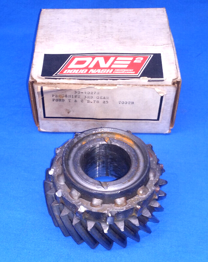 NOS Doug Nash Pro Shift 3rd Gear 2.78 25 Tooth for Ford T&C 4 Speed | eBay
