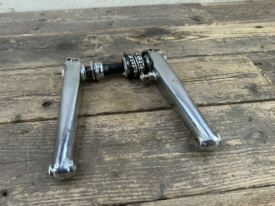 bmx 3 piece crankset Mongoose Vintage Old Mid School Bmx 175 | eBay