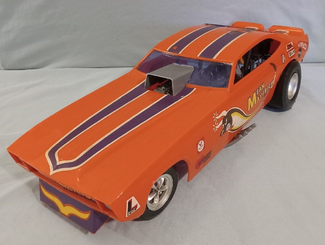 Vintage Monogram 1970 Tom Daniel Mean Maverick 1:12 Funny Car ...