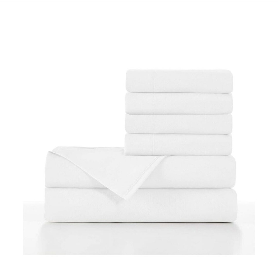 GABRIELA MILANO 6 Piece Sheet Set - Luxury 2000 Series Bed Sheets FULL ...
