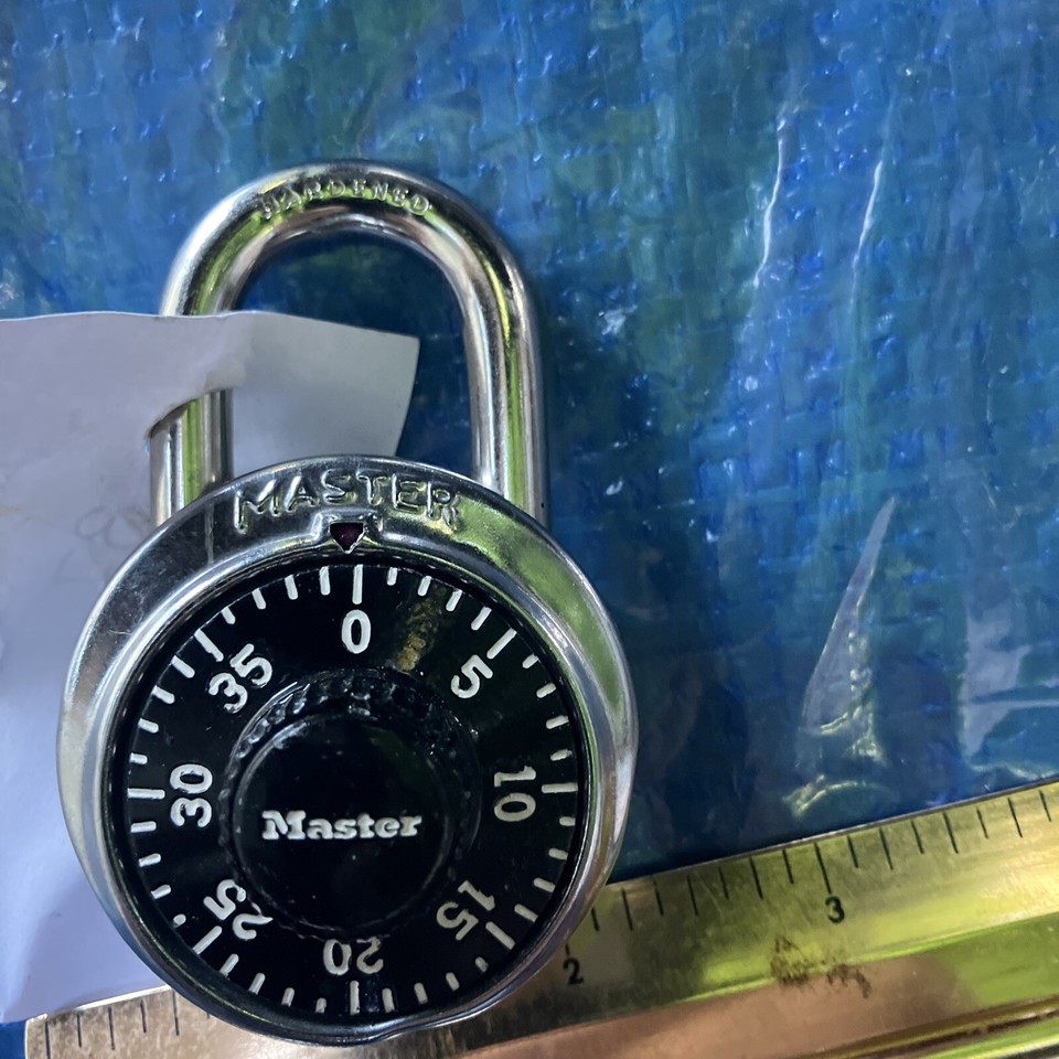 Combination Master Lock (1990’s) with Insert for School Gym Lockers | eBay
