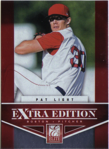 2012 (RED SOX) Elite Extra Edition #6 Pat Light | eBay