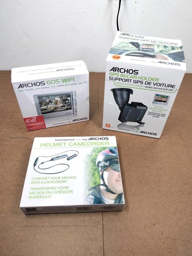 NEW - Archos 605 WiFi 30 GB Digital Media Player (needs battery ...