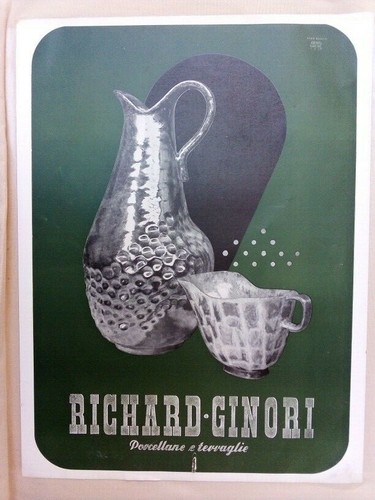 FUTURISMO ERBERTO CARBONI MANIFESTO RICHARD GINORI TELATO | eBay