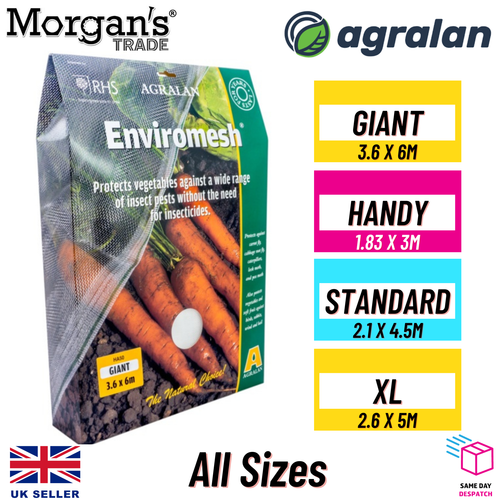 Agralan Enviromesh Fine Mesh Netting Crop Protector From Pests&Birds ...