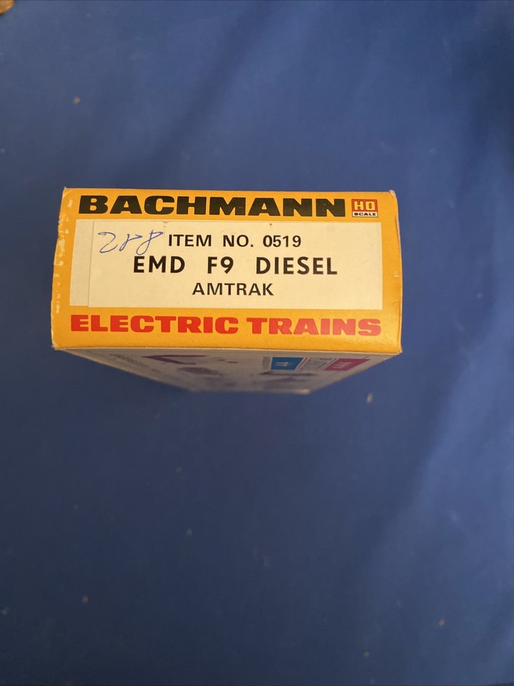 bachmann ho locomotive EMD F9 Amtrak 0519 Vintage Engine Train | eBay