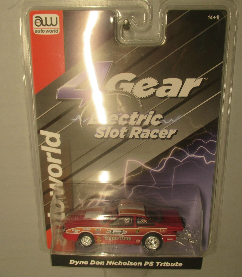 "NEW" AW 4 GEAR DYNO DON NICHOLSON PS TRIBUTE HO SLOT CAR | eBay