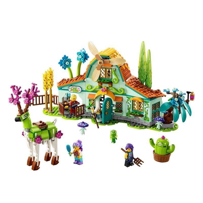 Lego 71459 Dream City Hunter Dream Cabin Assembled Building Block Toy ...