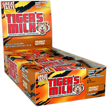 Tiger's Milk Bars Peanut Butter for sale online | eBay