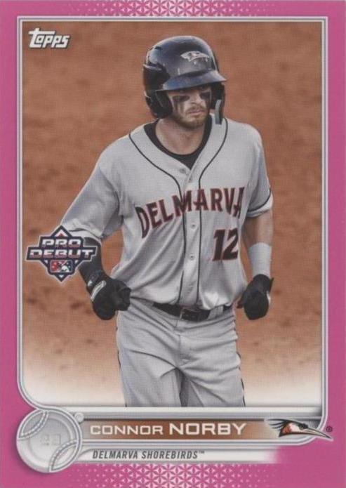 2022 Topps Pro Debut - Connor Norby #PD-9 Fuchsia /199 (RC) for sale ...