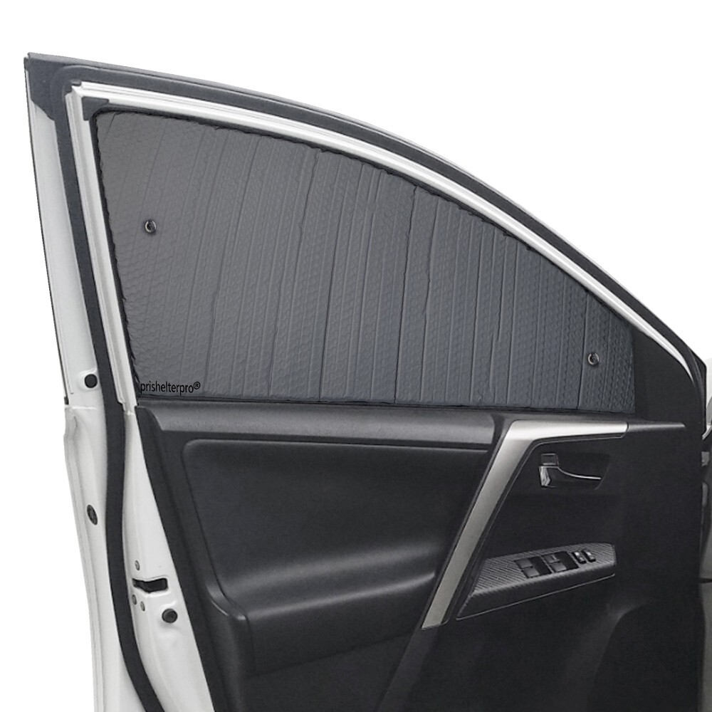 Fit For Toyota Highlander 2014-2019 Side Window Black Silver Privacy ...