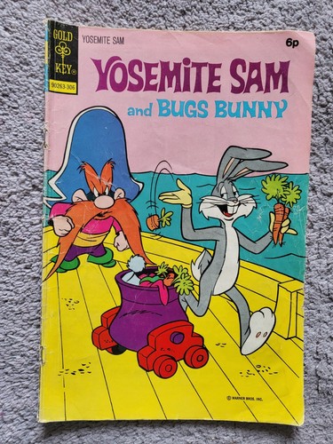 Gold Key Comic Book - 90263-306 - Yosemite Sam and Bugs Bunny | eBay