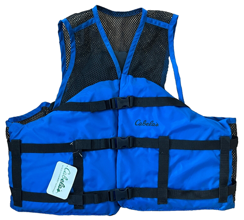 CABELAS Cool Mesh Life Vest Type III PFD Flotation Fishing Boating ...