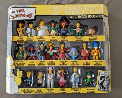 The Simpsons - 20th Anniversary Limited Edition Figurine Collection ...
