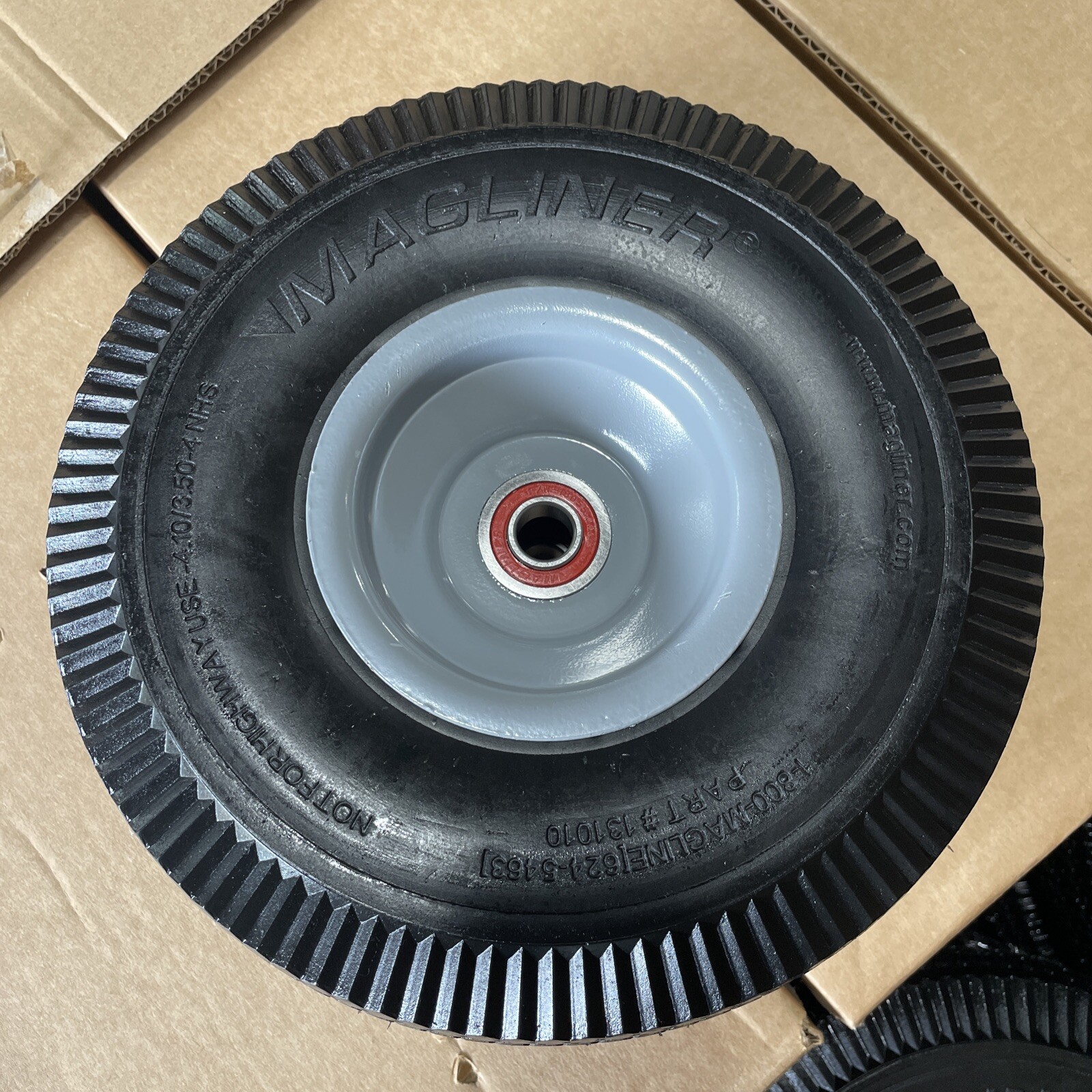 Dolly Wheels Magliner 10x2 Inch Microcellular Foam Hand Truck Wheels ...