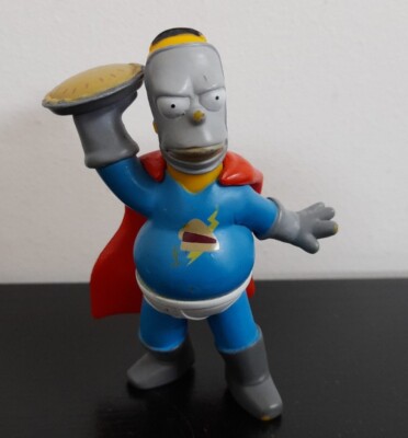The Simpsons Homer Pie Hero Figure 2006 | eBay Australia