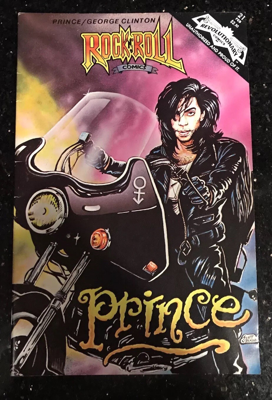 PRINCE: Rock N Roll Comics #21 1991 Revolutionary Comics VF George ...