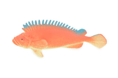 Red Snapper Toy, Realistic Rubber Fish, Figure, Model, Replica 4 1/2 ...