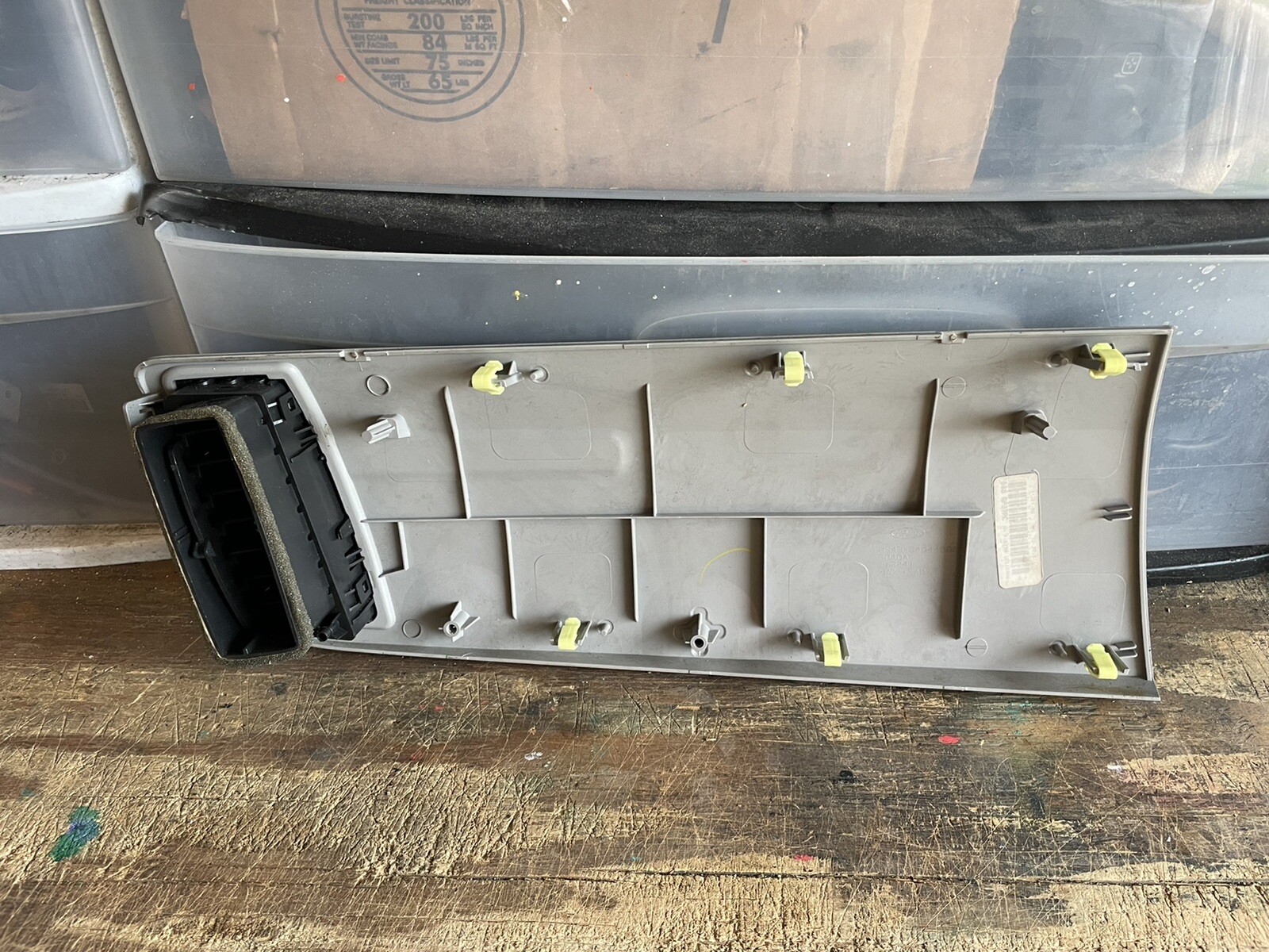 2008-2011 Ford Focus Passenger Dash Panel Trim with Vent Silver OEM | eBay