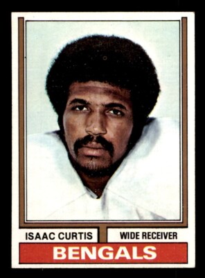 1974 Topps Football #315 Isaac Curtis NM | eBay