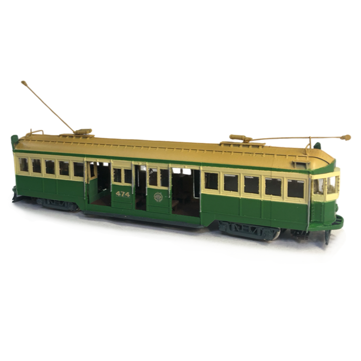 Fully Built and Powered Melbourne W2 Model Tram Model 1:87 or 1:76 HO ...