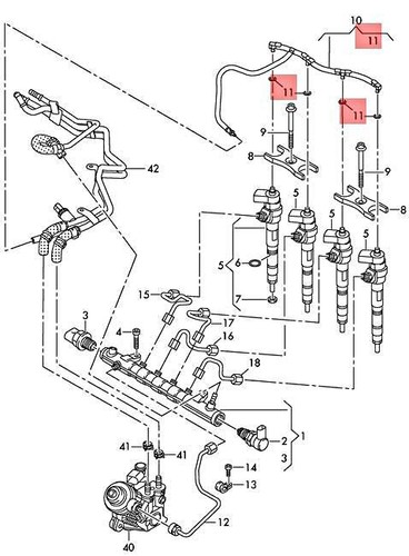 Genuine VW AUDI SEAT SKODA Amarok Beetle Cabrio Bettle Caddy o-ring ...