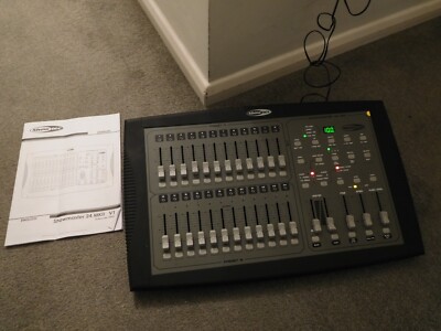SHOWTEC SHOWMASTER 24 MKII 24 Channel lighting Desk DMX Stage Lights ...