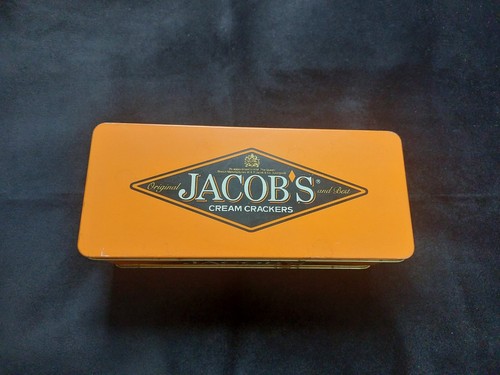 Vintage Jacobs Cream Crackers Tin - Rectangle | eBay UK