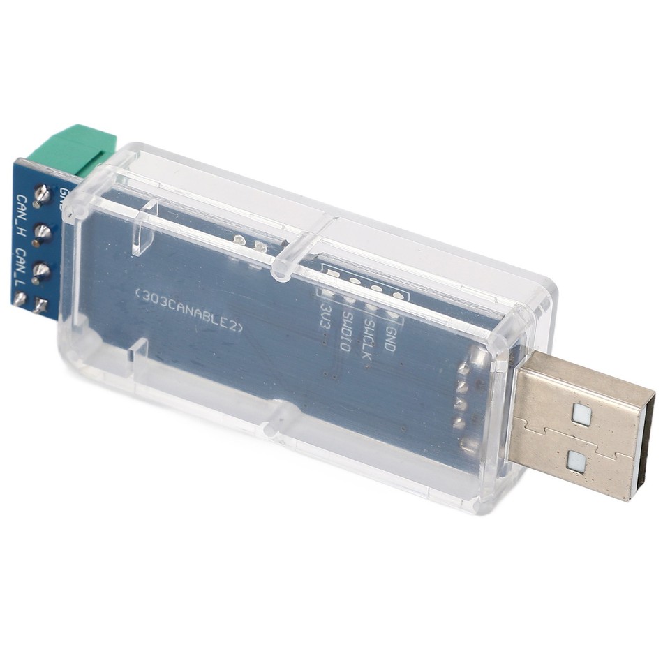 USB To CAN Bus Converter Adapter Non Isolated Chip 1M Baud Rate 3 Color ...