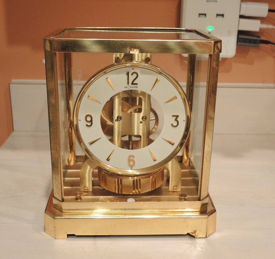 Jaeger LeCoultre Atmos Model 528-8 15 jewels S/N 404214 Parts Only | eBay