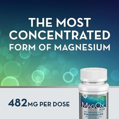 MagOx 400 Magnesium Dietary Supplement Easy Swallow 120 Count 3 Pack | eBay