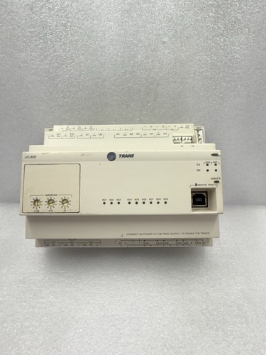 TRANE UC400 PROGRAMMABLE CONTROLLER X13651492-02 REV P TESTED FAST ...