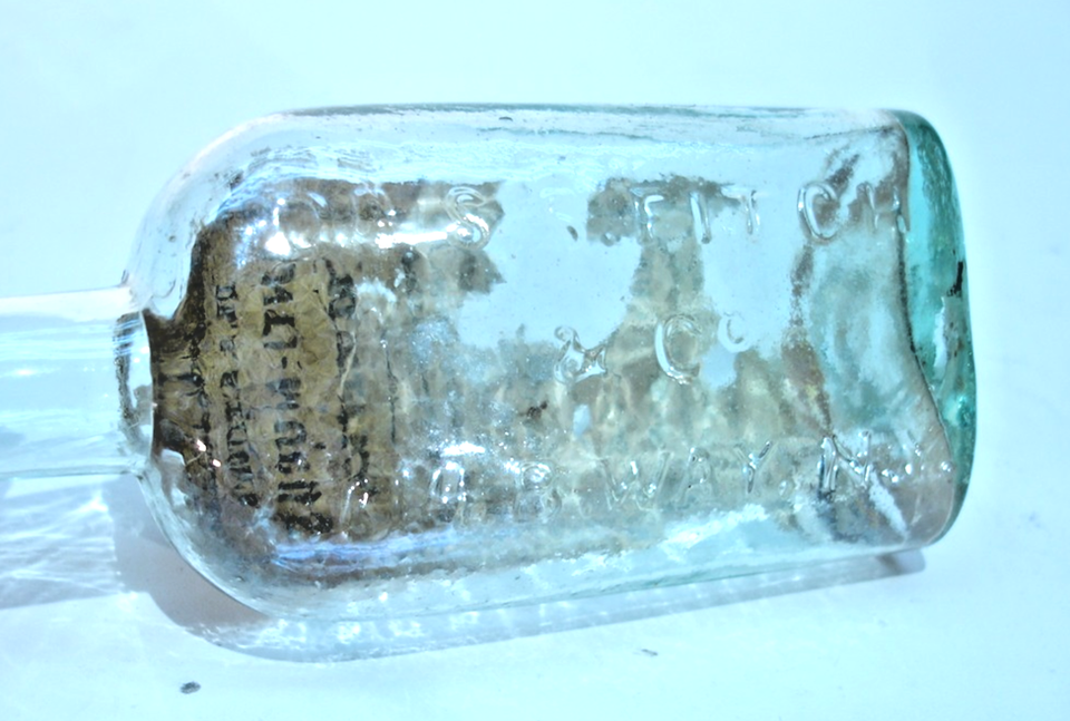 DR FITCH 714 B,WAY NY ANTI MUCUS MIXTURE PONTILED MEDICINE BOTTLE | eBay