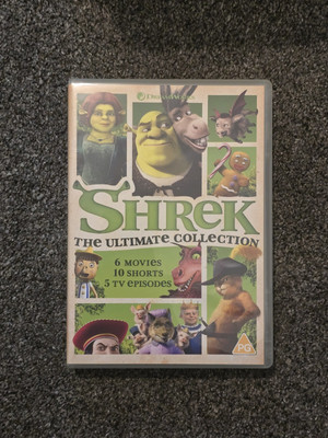 Shrek Ultimate Collection DVD Boxset 6 Movies 10 Shorts 5 TV Episodes ...