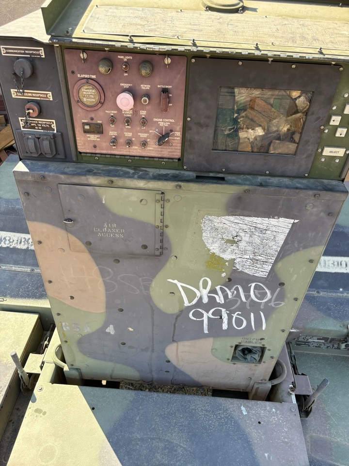 John Deere MEP-806b 60kw Generator Set On Trailer LOCAL PICKUP ONLY ...