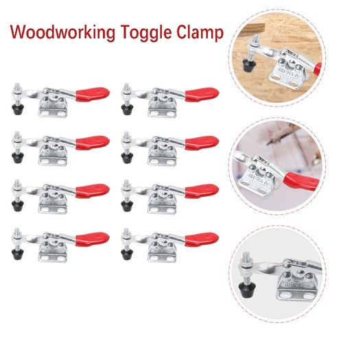 Hand Tool Quick Release Toggle Clamp Woodworking Fixture GH-201 Heavy ...