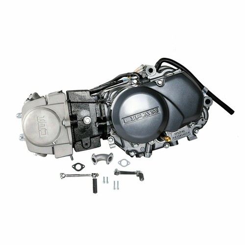 125CC Lifan 4-speed Manual Clutch Dirt Bike Engine Motor Complete Kit ...