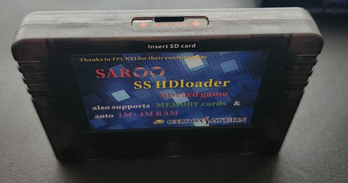 Sega Saturn Saroo + 250GB SD Card - The Good one - Read Description | eBay