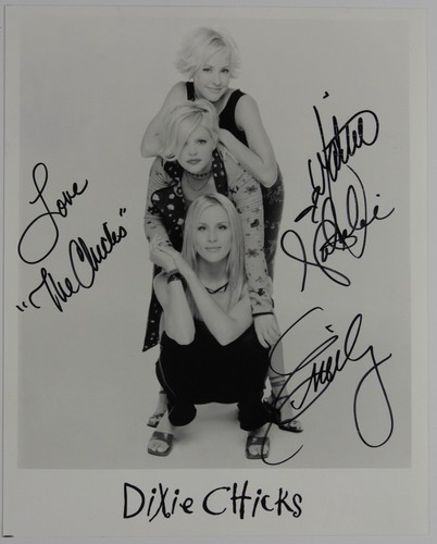 Dixie Chicks Autograph Signed Photo JSA LOA Full Band 8 x 10 The Chicks ...
