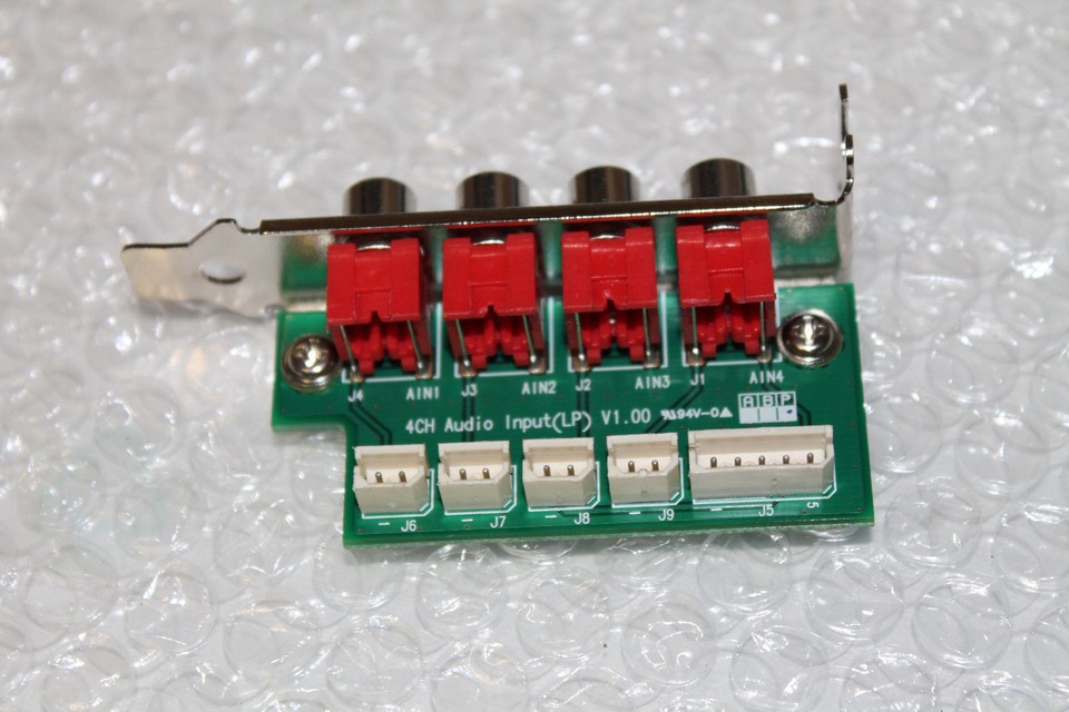 OEM Dell Low Profile Desktop Series 4CH Audio Inputs (LP) V1.00 P/N ...