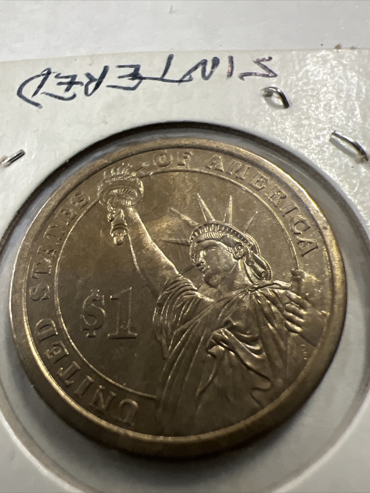 2008 James Monroe Presidential Error Coin Improperly Annealed Sintered ...