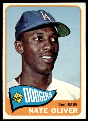 1965 Topps Nate Oliver /* Los Angeles Dodgers #59 | eBay