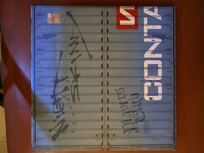 The Night Skinny - Containers 2 LP Vinile Autografato Box + Adesivi | eBay