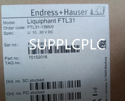 E+H FTL31-1195/0, FTL31-AA4M3AAWBJ Fast shipping#DHL or FedEx | eBay