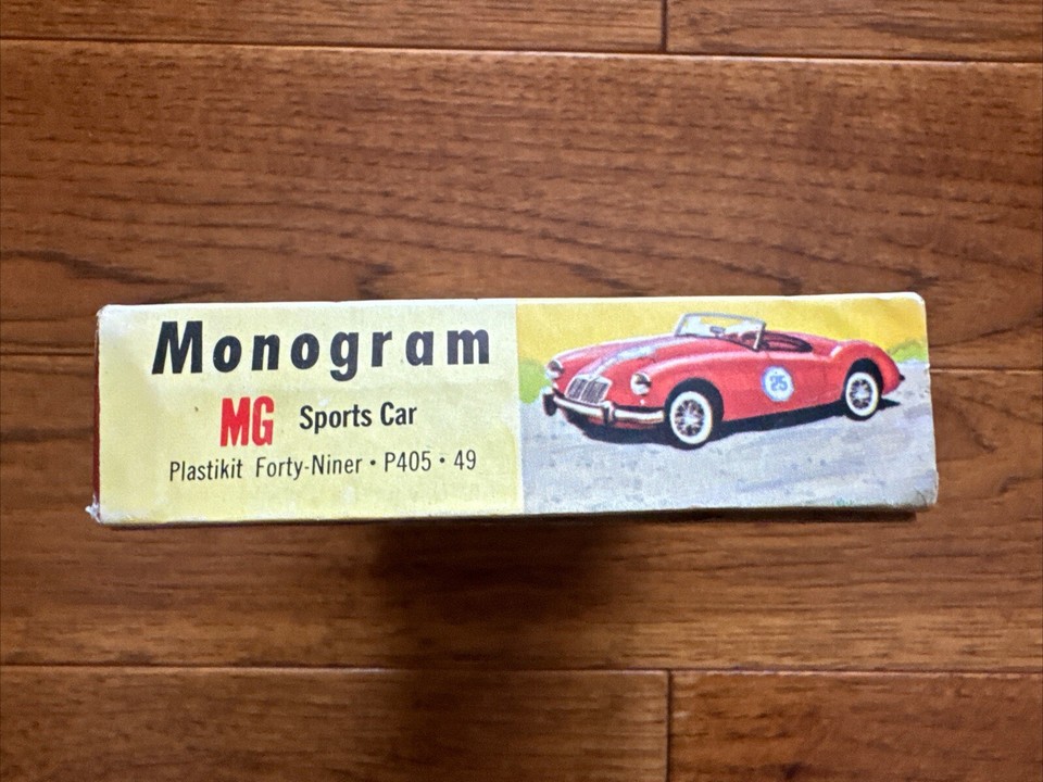 Monogram MG MGA 1600 Sports Car 1/32 Forty Niner 1960 P405 BOX ONLY! | eBay